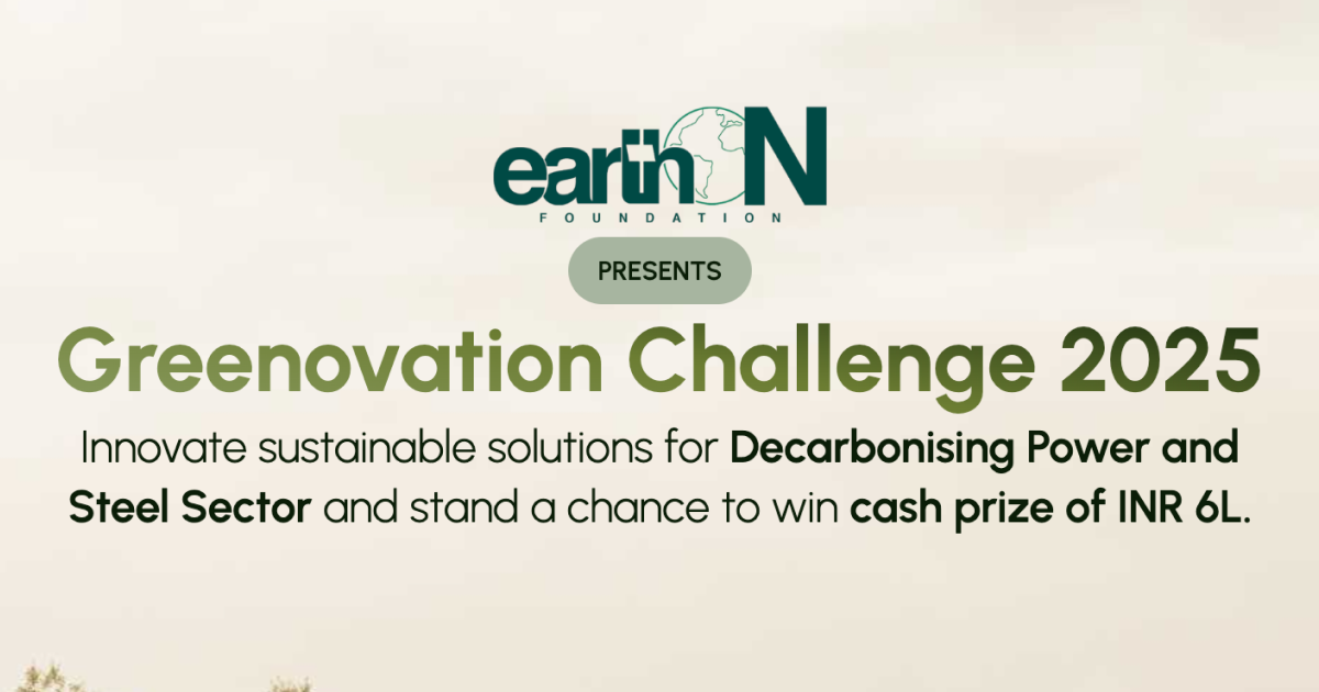 The EarthON's Greenovation Challenge 2025 | E-Cell IIT Bombay